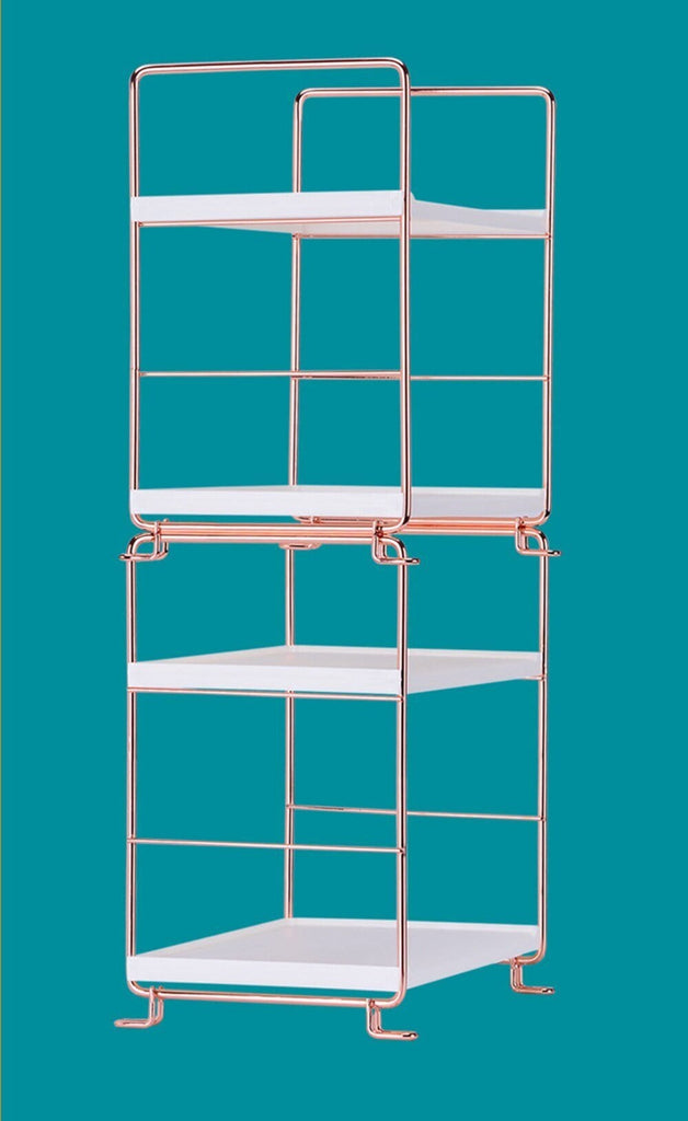 Rose Gold Storage Rack – Still Serenity