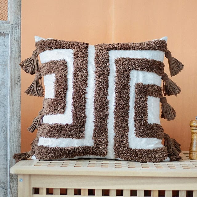 Moroccan Tuft Pillow Cover – Still Serenity